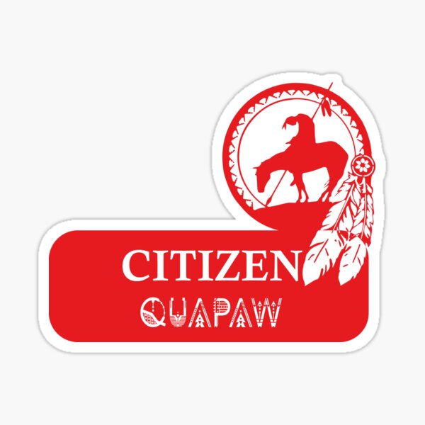 "Native American - Citizen Quapaw" Sticker for Sale by ZoldicShop ...