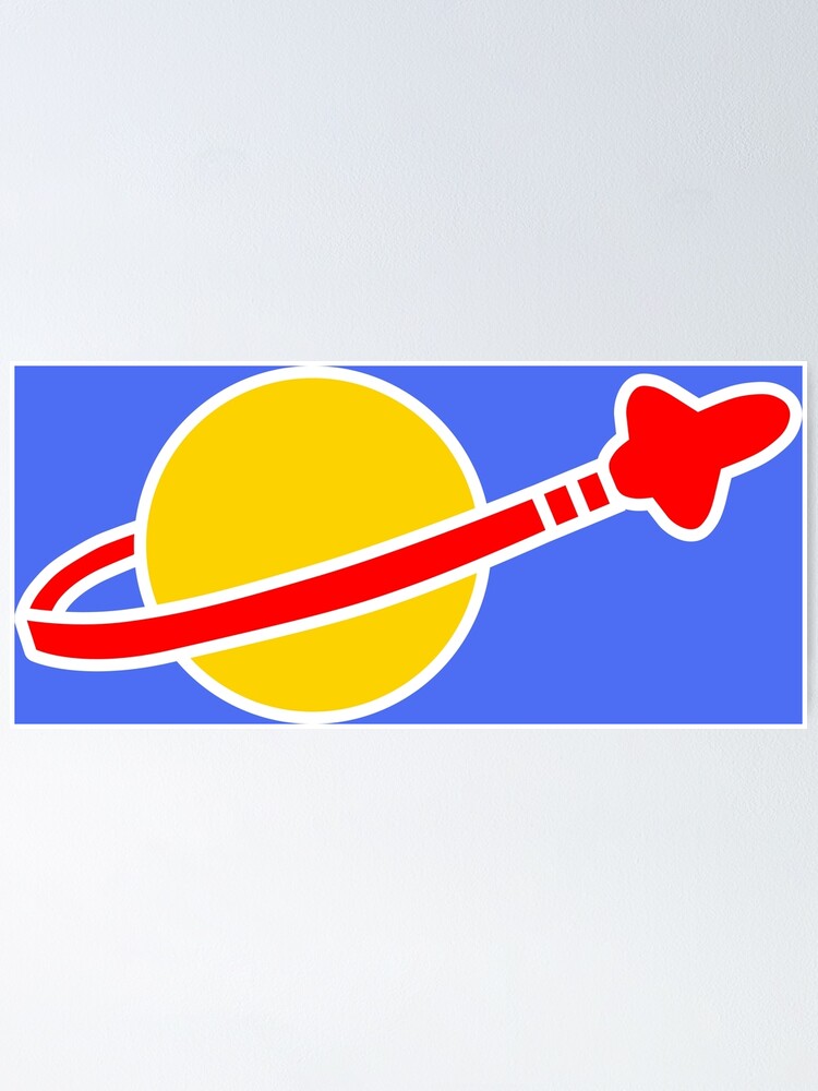 "Benny Spaceman Logo" Poster for Sale by JenniferSusanto | Redbubble