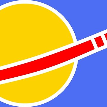 "Benny Spaceman Logo" Sticker for Sale by Binky Studio | Redbubble