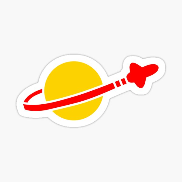 "Benny Spaceman Logo" Sticker for Sale by JenniferSusanto | Redbubble