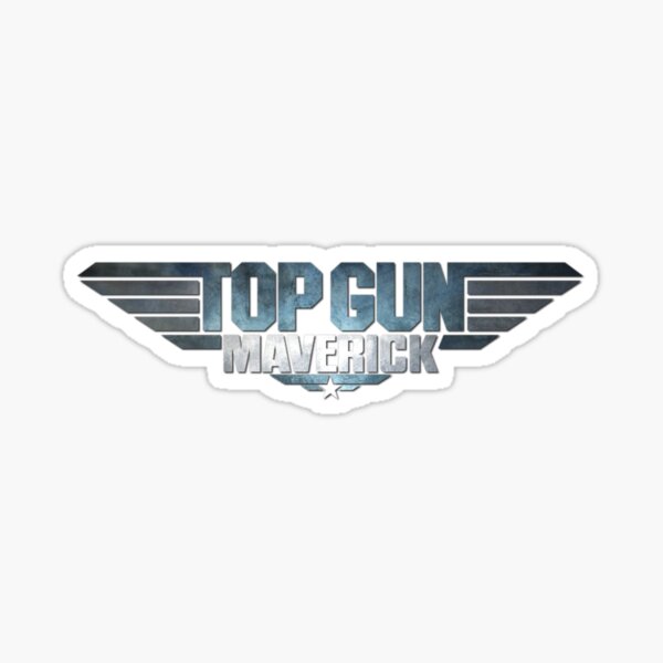 "TOP GUN MAVERICK" Sticker by GraceAufderhar | Redbubble