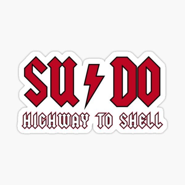 "Highway to Shell" Sticker for Sale by Dev-Corner | Redbubble