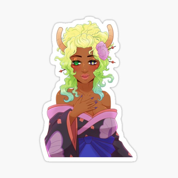 "Lucoa" Sticker for Sale by gigidrawz | Redbubble