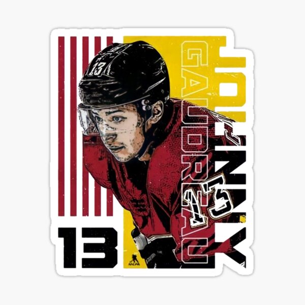"Johnny Gaudreau " Sticker for Sale by EvansTracey | Redbubble