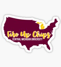 Central Michigan University: Stickers | Redbubble