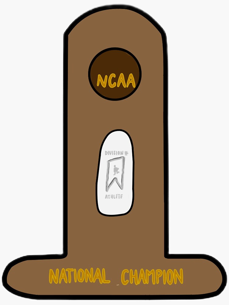 "natty trophy" Sticker for Sale by heytherelila | Redbubble