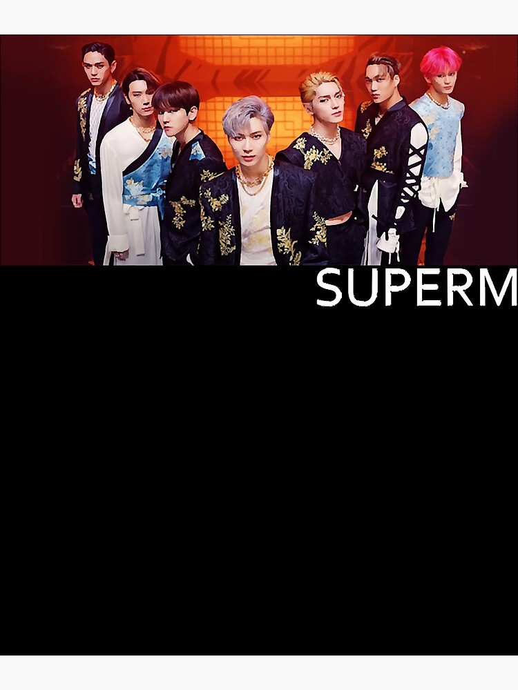 "SuperM (group) " Poster for Sale by RosalyndCalhoun | Redbubble