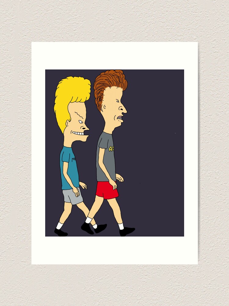 "Sports Beavis And Butthead real life DARIA and JANE SAIYANS" Art Print ...