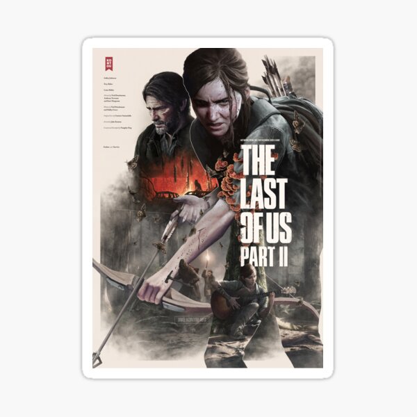 "the last of us part 2" Sticker for Sale by juliehalesanas | Redbubble