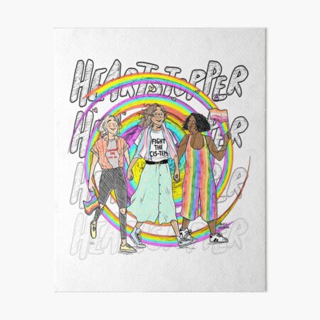 "Heartstopper , Heartstopper 2022 , Joe Locke art " Art Board Print by ...