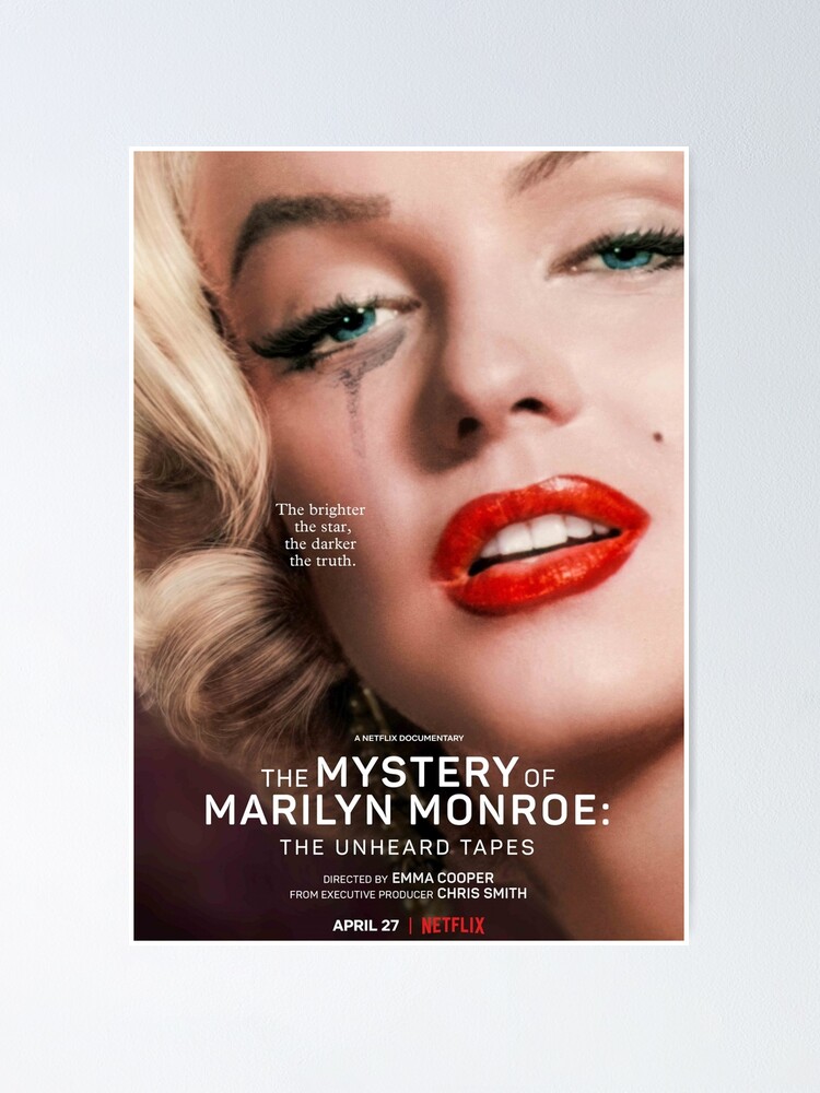 "mystery of marilyn monroe the unheard tapes 2022" Poster for Sale by ...