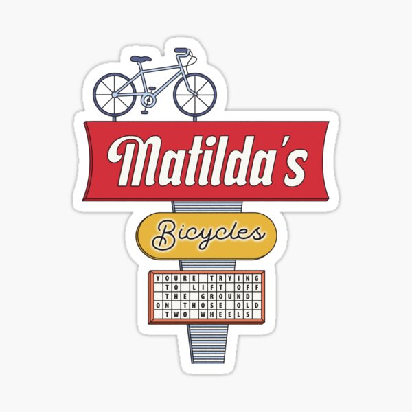 "Harry's House / Matilda – Googie Sign Sticker" Sticker for Sale by ...