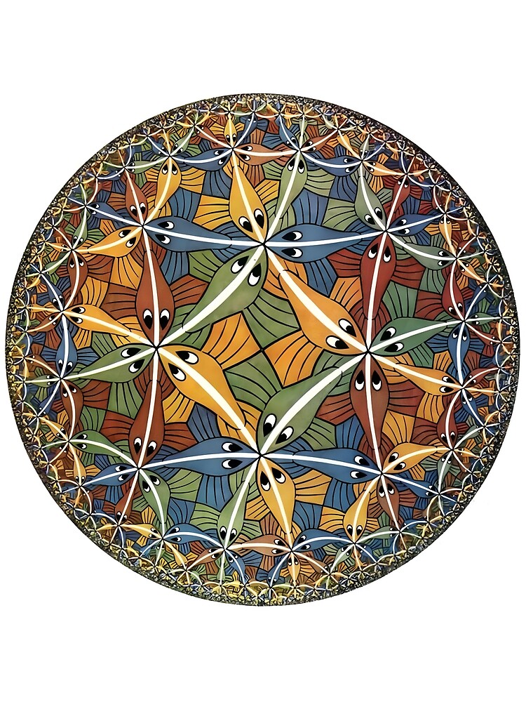 "M.C. Escher - Circle Limit III" Poster for Sale by Lolc | Redbubble