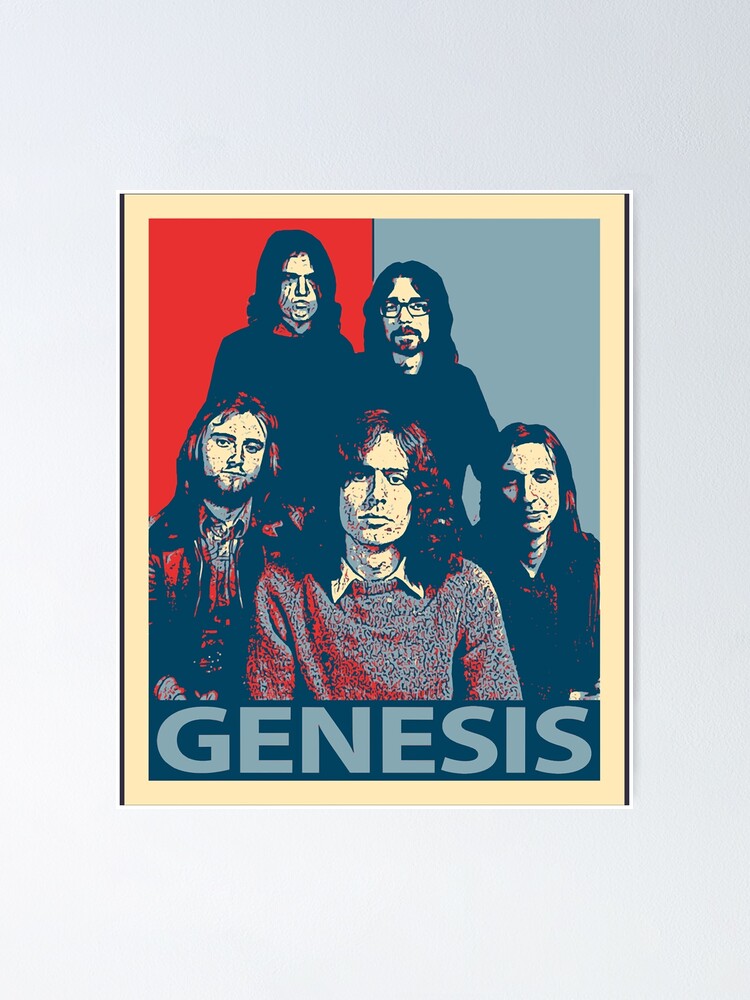 "Hope Student Band Progressive Rock Genesis Rock Band Retro" Poster for ...