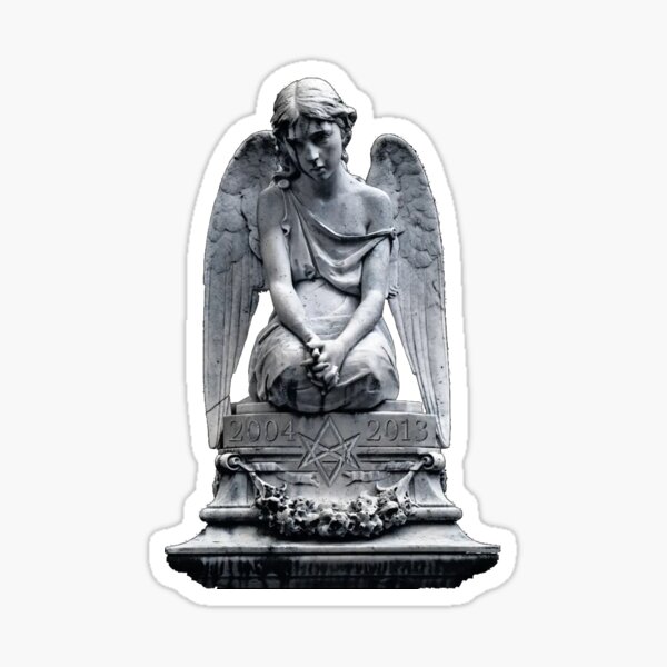 "Fallen Angel" Sticker for Sale by LaurieFriedman | Redbubble