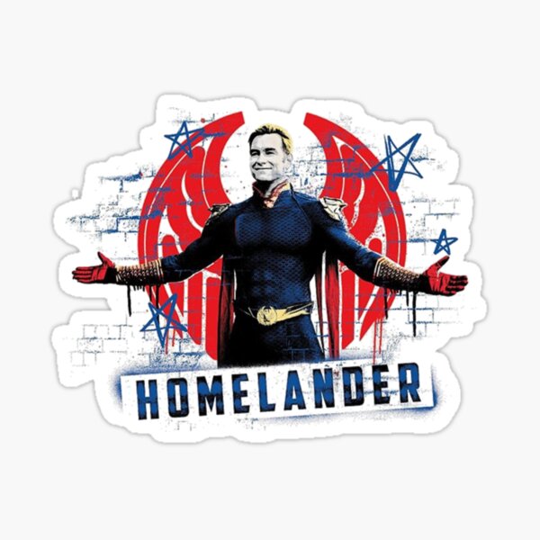 "Homelander" Sticker for Sale by Kaylee-Rachael | Redbubble