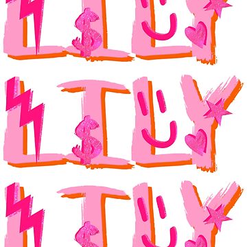 "LILY name" Sticker for Sale by juliasantos5 | Redbubble
