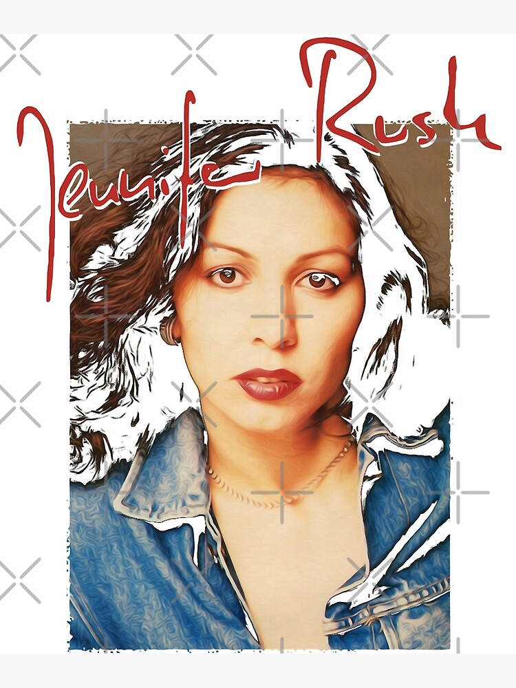 "Music Vintage Jennifer Singer Rush Songwriter Music Vintage" Poster ...