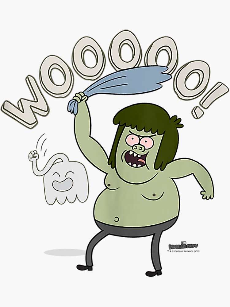 "Muscle Man WOOOOO! Tank Top" Sticker for Sale by AglerMiles | Redbubble