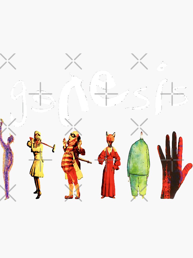 "Hope Student Band Progressive Rock Genesis Band Cute Gift" Sticker for ...