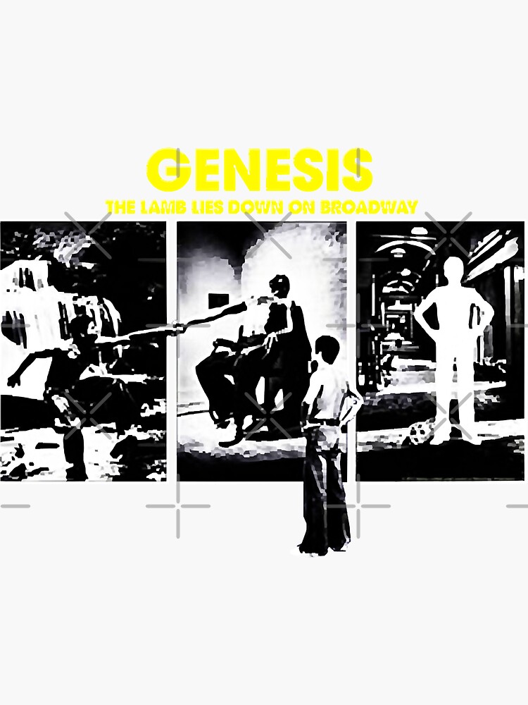 "Hope Student Band Progressive Rock Genesis Band Cute Gifts" Sticker ...