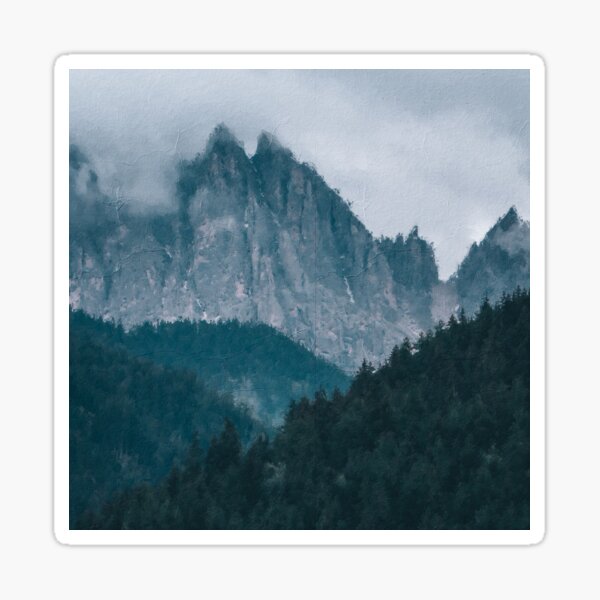 "Alps" Sticker for Sale by RESTS | Redbubble