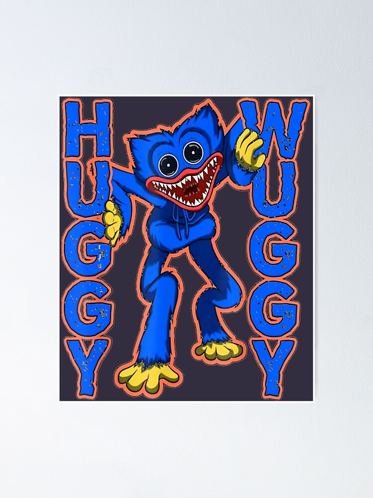 Póster «Película huggy wuggy juego de terror Mujeres Hombres» de ...