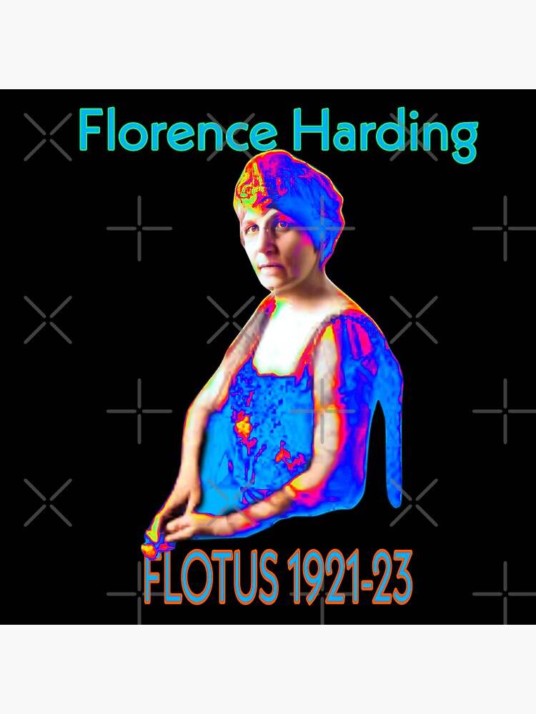 "(FLOTUS series:) Florence Harding" Sticker for Sale by CMooreWorx ...
