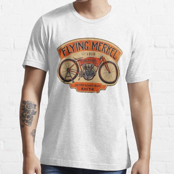 "Flying Merkel Vintage Logo" T-shirt for Sale by GD-Designs | Redbubble ...
