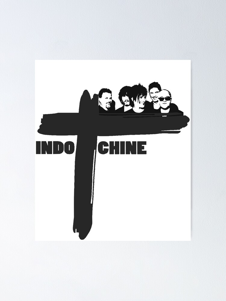 "Indochine Logo" Poster for Sale by Naedelalah | Redbubble