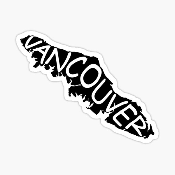 "Vancouver Island Vancouver" Sticker for Sale by Exotic-Flamingo ...