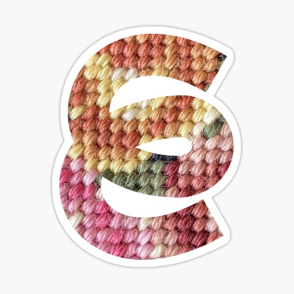 "Petit point - design - pattern" Sticker for Sale by boomantique ...