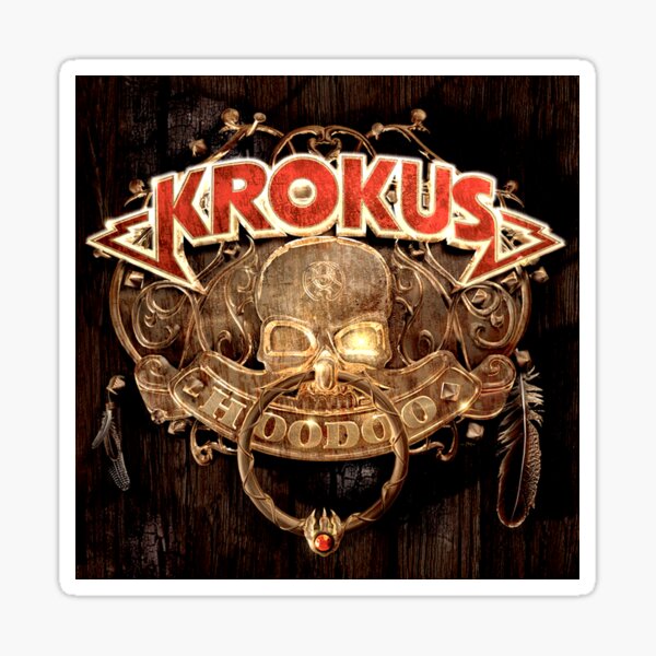 "Krokus band logo" Sticker for Sale by prohaska11 | Redbubble