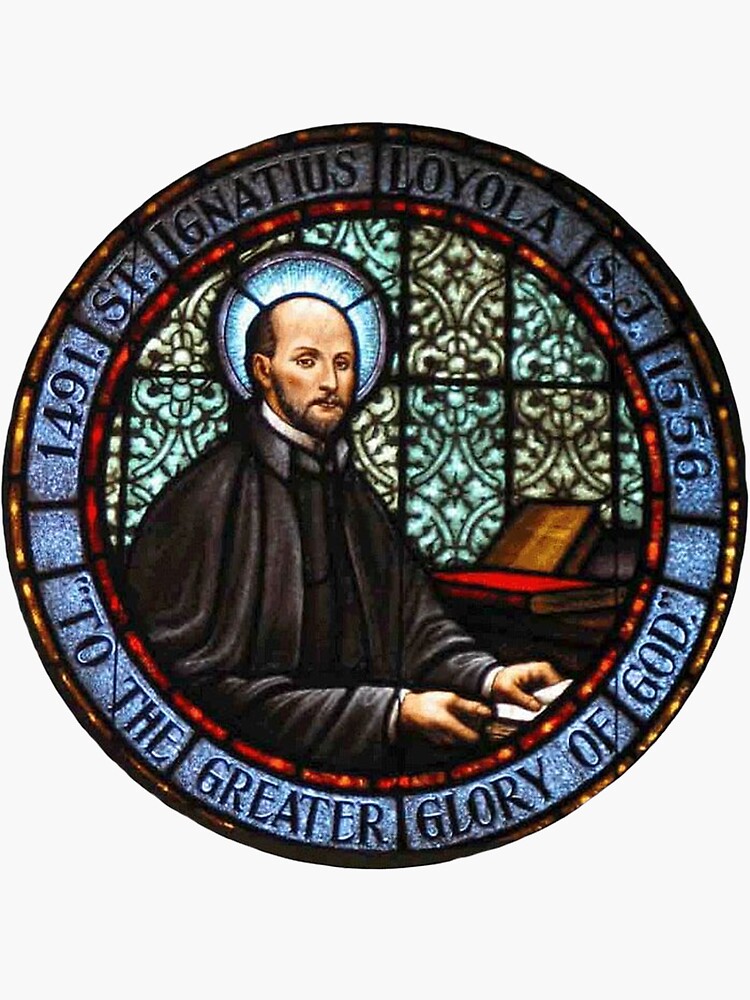 "Awesome Ignatius of Loyola Society Design" Sticker for Sale by ...