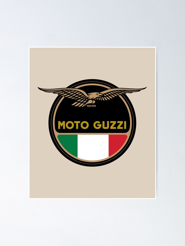 " Moto Guzzi Motorcycles Italy" Poster for Sale by LIONGOGO | Redbubble