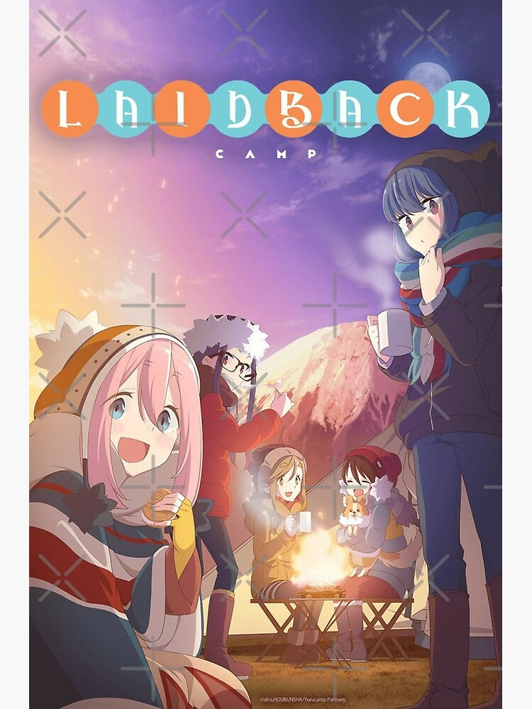 "Yuru Camp Laid Back Camp Movie Anime" Poster for Sale by Anime-nez ...