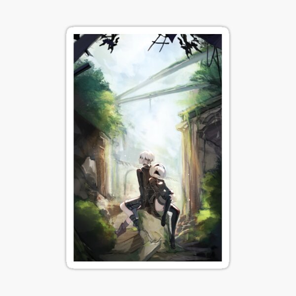 "Nier Automata " Sticker for Sale by alexhoc16 | Redbubble