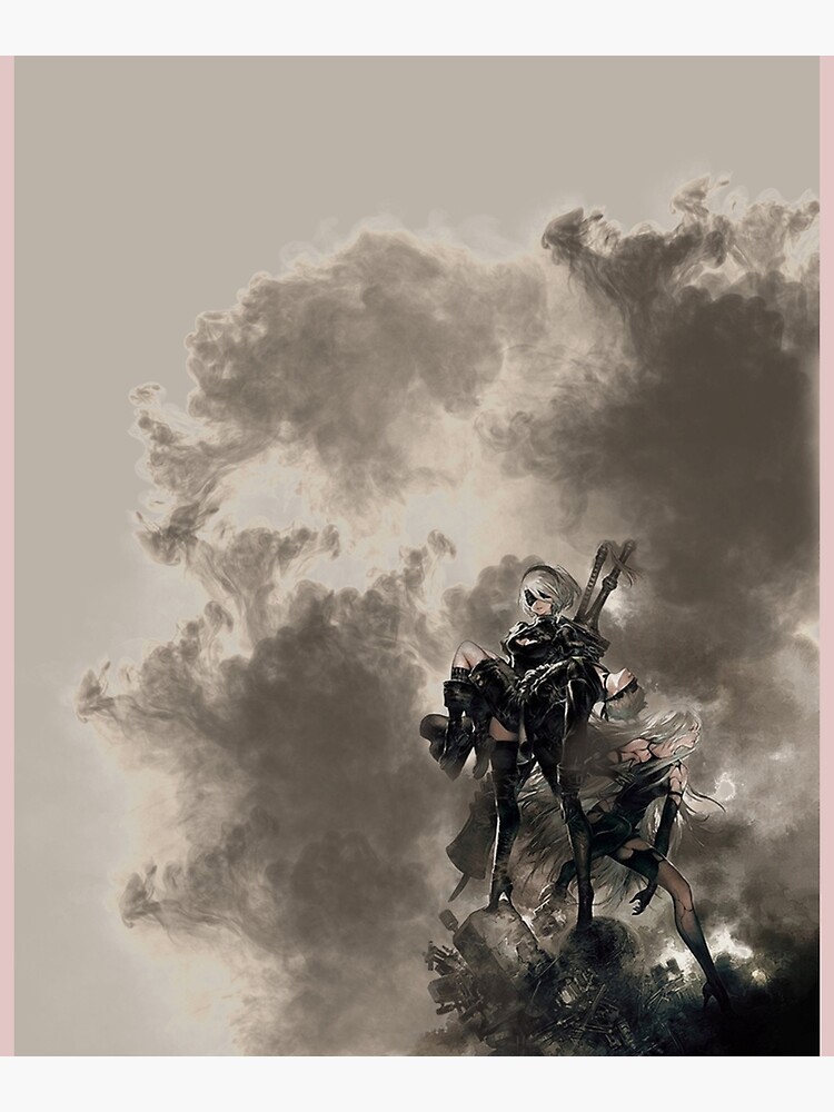"Nier automata - 2b Graphic " Poster for Sale by alexhoc16 | Redbubble