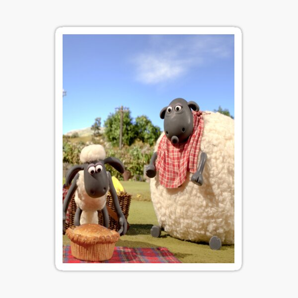 "Shaun the Sheep " Sticker for Sale by FreeFire3 | Redbubble