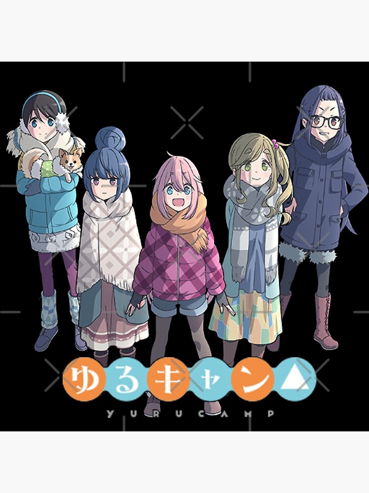 "Yuru Camp Laid Back Camp Movie Anime" Poster for Sale by Anime-nez ...