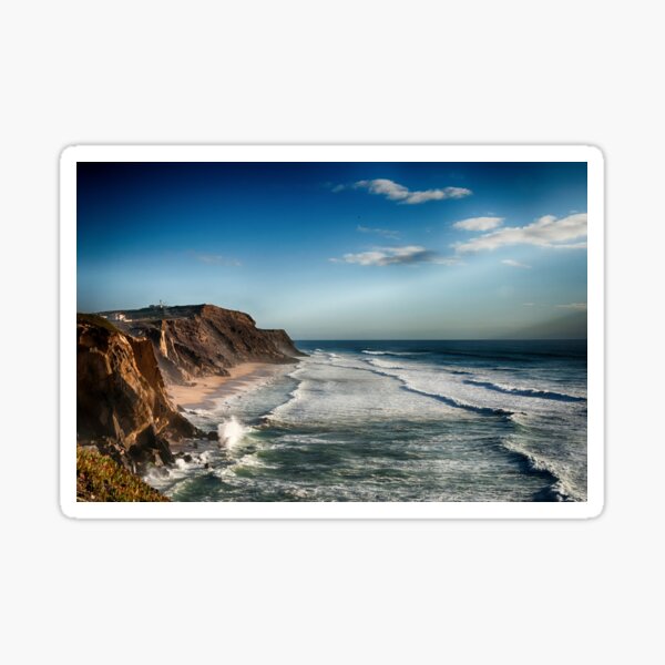 "Coastline" Sticker for Sale by NunoPires | Redbubble