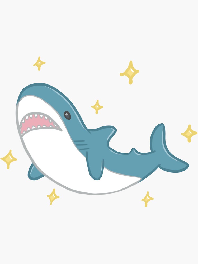 "Blahaj The Shark" Sticker for Sale by BabajStore | Redbubble