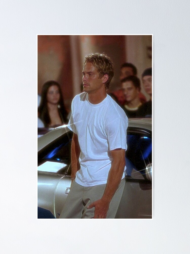 "Brian o Connor Fast and Furious" Poster for Sale by VukomanoV | Redbubble