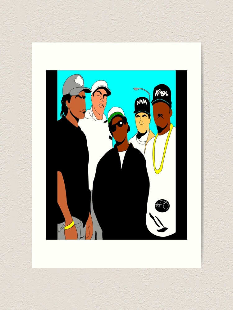 "Original gangster rap mc ren, yella, dr dre, eazy e, ice cube" Art ...