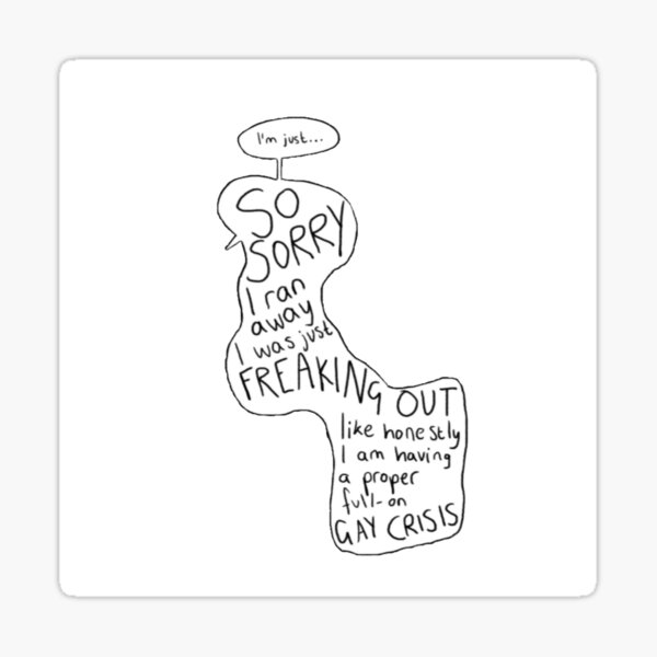 "heartstopper anxiety" Sticker for Sale by suzysplace | Redbubble