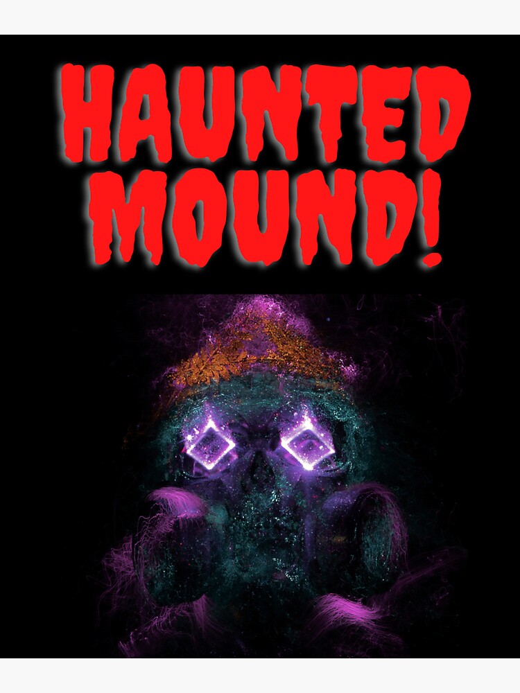 "haunted mound" Sticker for Sale by Rajniart | Redbubble