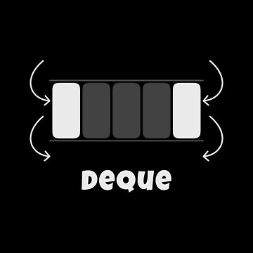 "Deque Data Structure" Sticker for Sale by Mechashadow | Redbubble