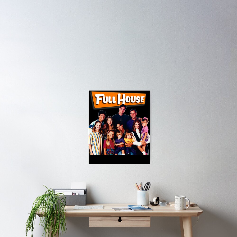 "John Stamos full house cast" Poster for Sale by Ciraillard | Redbubble