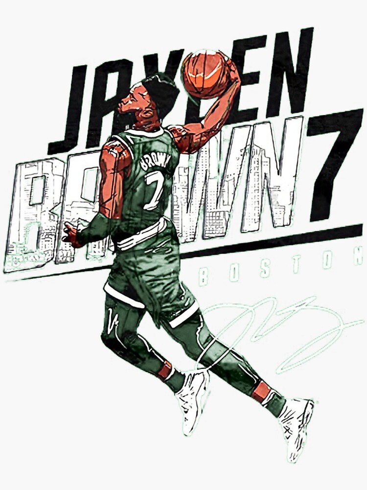 "Top Merch Jaylen Basket" Sticker for Sale by annaaider | Redbubble