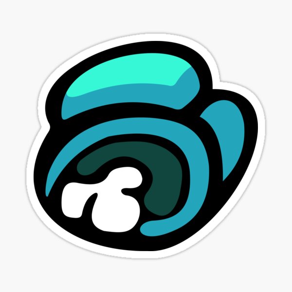 "Among us." Sticker for Sale by FashionBeast | Redbubble